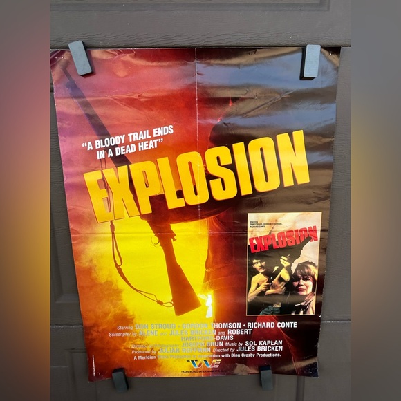 Art Explosion 1985 Movie Poster 18 X 24 Trans World Entertainment Usa
